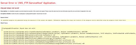 Wsftp Server Web Transfer Module Fails To Log In Or Times Out