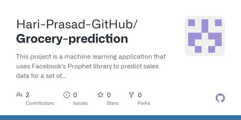Github Hari Prasad Githubgrocery Prediction This Project Is A