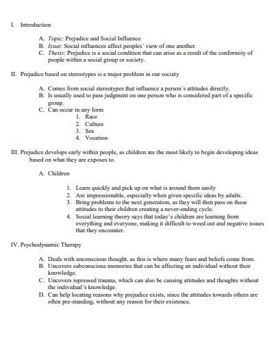 10 Seminar Paper Outline Examples To Download