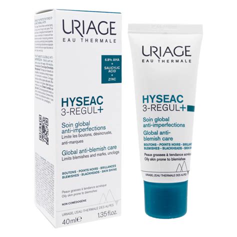 Uriage Hyseac 3 Regul Anti Imperfections Soin Global 40ml