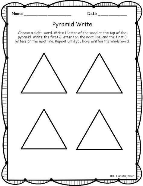 Sight Word Practice Classful