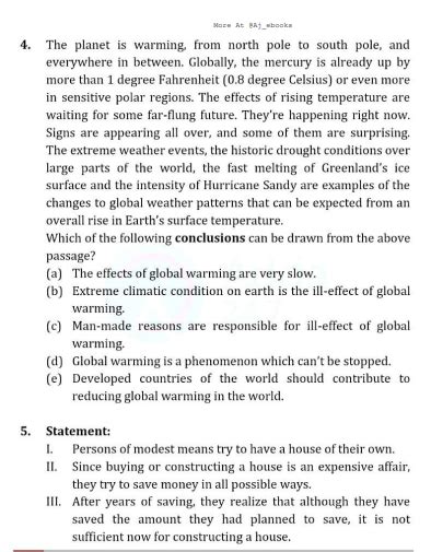 Logical Reasoning Statement Andconclusion Pdf