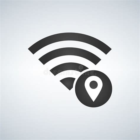 Wifi Connection Signal Icon With Cross Or Delete Mark In The Circle Illustration On Modern