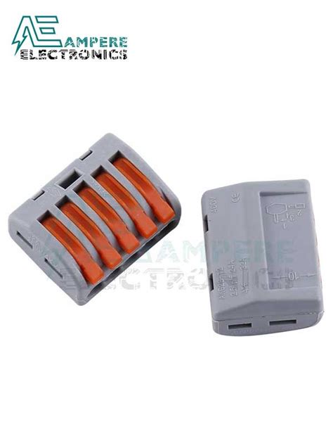 WAGO Pin PCT Spring Lever Connector Ampere Electronics