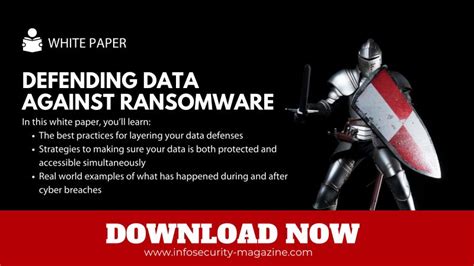 Infosecurity Magazine On Linkedin Defending Data Against Ransomware