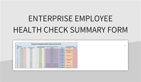 Free Summary Sheet Templates For Google Sheets And Microsoft Excel Slidesdocs