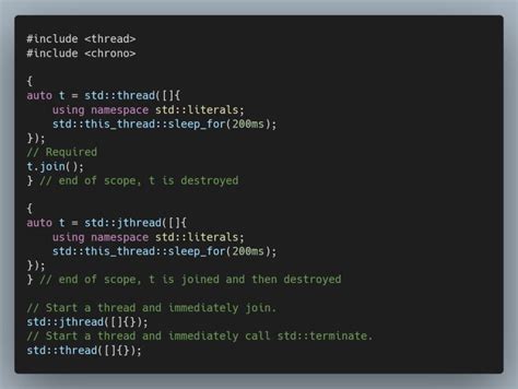 Pablo Esteban Camacho On Linkedin Cpp Cplusplus Cpp20 Jthread