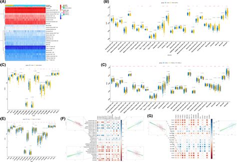 Immune Microenvironment Infiltration Characterization A Heat Map Of Download Scientific