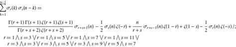 Sum Of Divisor Powers Summation Formula 1305230003