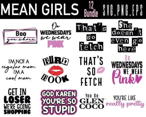 Burn Book Mean Girls Quotes