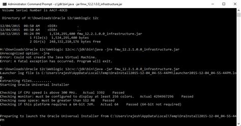 Install Oracle 12c Forms And Reports Database Weblogic Server Duh Microsoft Did It Again