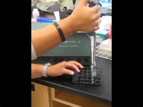 Ingrid S Lab Procedure Using The Osmometer YouTube