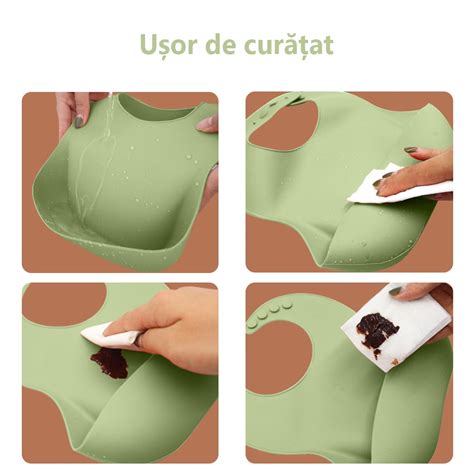 Силиконов комплект за хранене на бебета 1 лигавник 1 купа с вендуза силиконова лъжица и