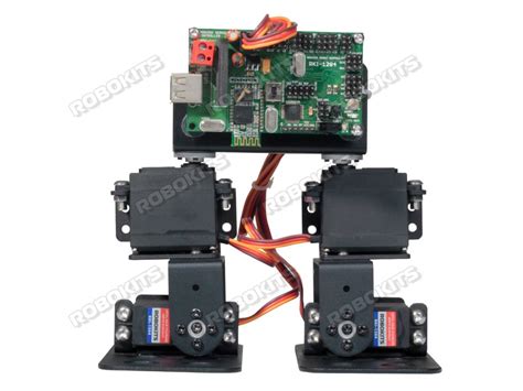 4dof Biped Humanoid Robot Diy Project With 18 Servo Controller 4dof Biped Humanoid Robot Diy