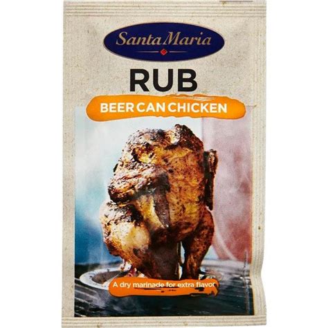 Buy Santa Maria Rub Bbq Beer Can Chicken Online From Sweden Made In