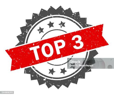 상위 3 스탬프 각인 씰 템플릿 그런지 효과 벡터 스톡 일러스트레이션 0명에 대한 스톡 벡터 아트 및 기타 이미지 0명 3 검은색 Istock