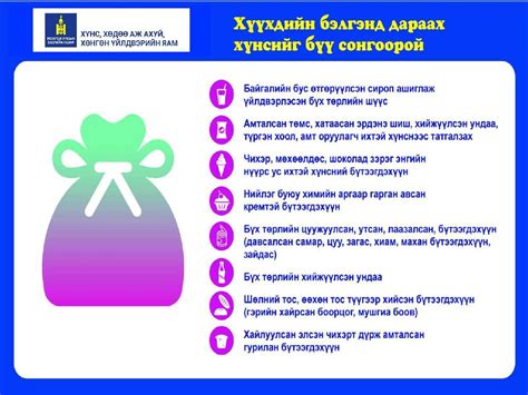 Зөвлөмж Хүүхдийн бэлгэнд сахарын агууламжгүй бүтээгдэхүүн сонгохоос татгалзая News Mn