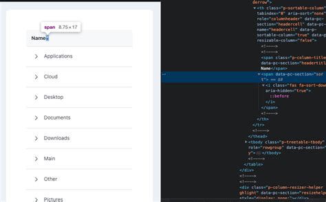 treetable custom column header sort event · issue 4166 · primefaces primevue · github