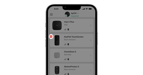 KeyPad TouchScreen Jeweller User Manual Ajax Systems Support