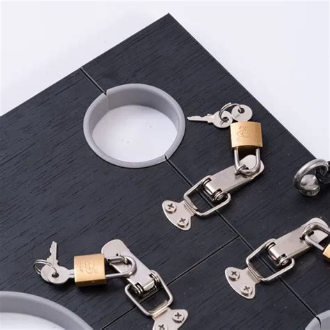 Black Hand Pillory Traction Chain Sex Chair Bdsm Furniture Sex Toys For