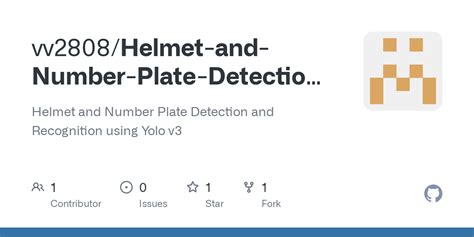Github Vv2808helmet And Number Plate Detection And Recognition
