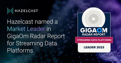 Mel Camu On Linkedin 2023 Gigaom Radar Streaming Data Platforms