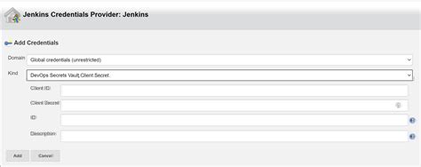 Thycotic Devops Secrets Vault Jenkins Plugin