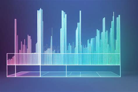 Illustration Of A 3d Rendered Analytical Graph Stock Illustration