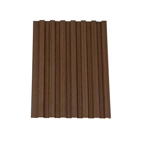Indoor Wood Plastic Composite Cladding Fluted Wall Board
