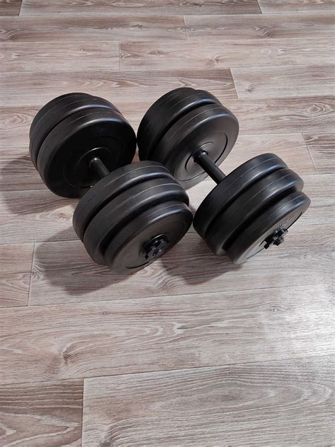Гантели 2 по 25 кг разборные композитные гантелі 25 кг розбірні 1 698 грн Атлетика фітнес