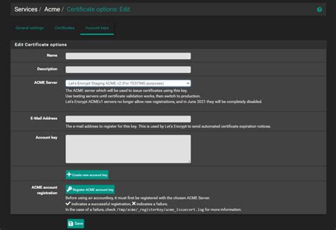 Using Acme To Get Certificates From Lets Encrypt On Pfsense Codestrian