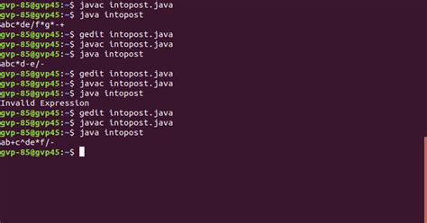 data structure infix expression to postfix