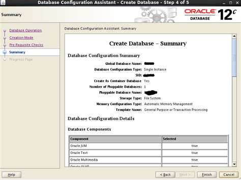 oracle12c database installation steps sap community