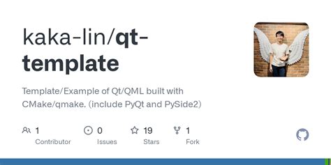 Github Kaka Linqt Template Templateexample Of Qtqml Built With