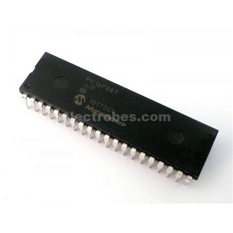 pic16f887 40 pin pic mcu microcontroller ic in pakistan