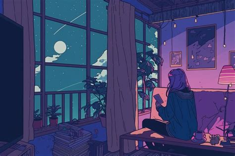 Artist まにまに Manimani20 Dreamy Art Lo Fi Wallpaper Anime Background