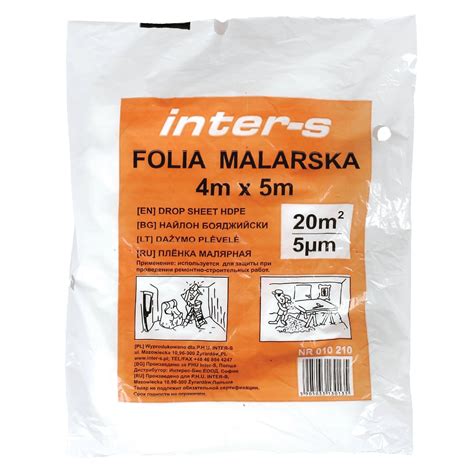 Folia malarska 4m/5m