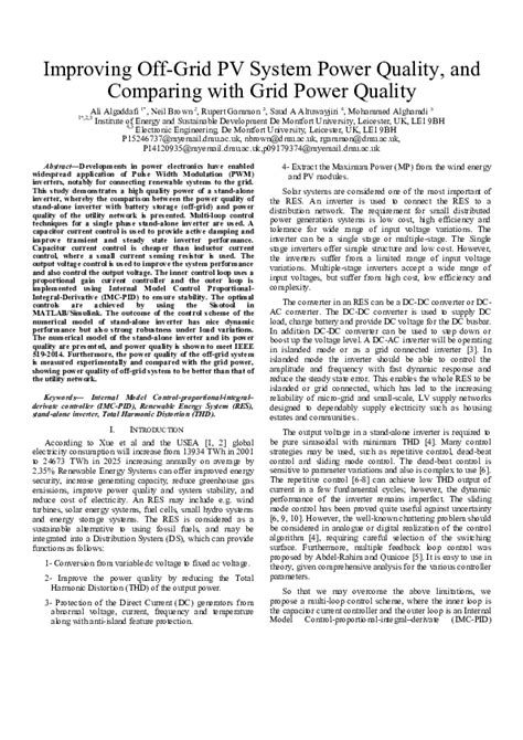 pdf [5]improving off grid pv system power quality and comparing with