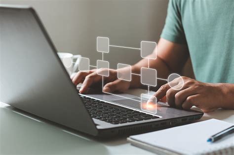 순서도를 통한 비즈니스 프로세스 및 워크플로 자동화 컴퓨터 분석을 사용하여 기업 및 처리 관리의 계층 관리 체계에 사용하는