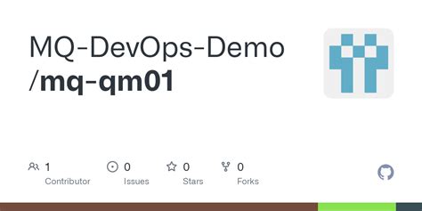 GitHub MQ DevOps Demo Mq Qm01