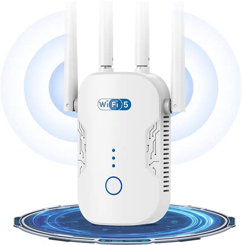 Wifi Booster Wifi Range Extender Wireless Signal Booster Internet Booster For Home 1200mbps Dual
