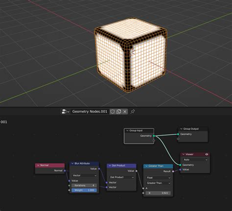 Geonodes Points On Surface Distance To Edges Modeling Blender Artists Community