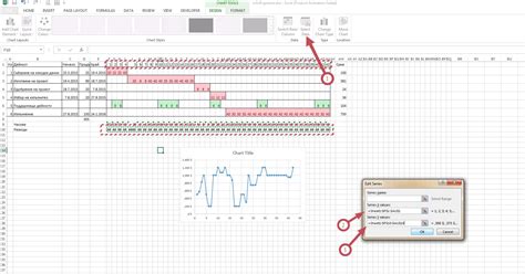 Excel Създаване на линеен график диаграма на Гант Метод 1 Аула урок