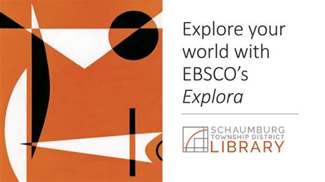 Explore Your World With Ebscos Explora Pptx