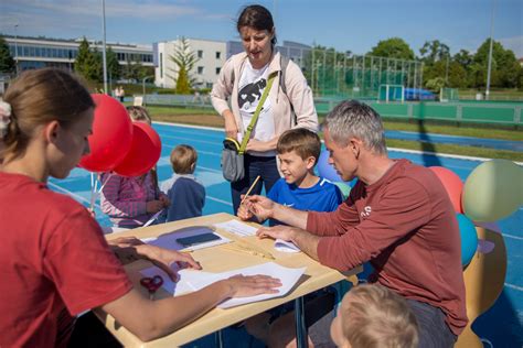 Aktywnie z nami w Dzień Dziecka fotorelacja AWF Poznań