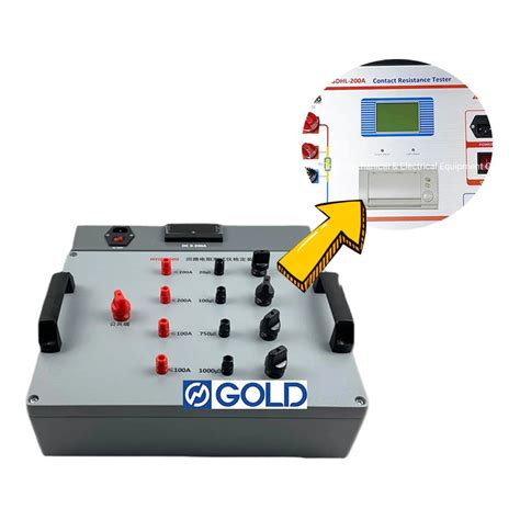 Standardized Equipment For Loop Resistance Testing Loop Resistance Tester Calibrating System