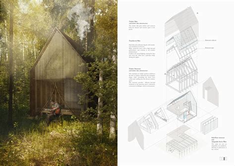 Architecture Project Elevated Retreat With Translucent Polycarbonate And Natural Timber