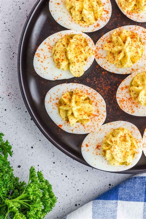 Classic Deviled Eggs Cook At Home Mom