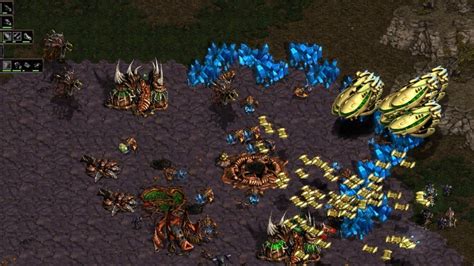 Starcraft Remastered 1v4 Protoss Vs 2 Zergprotossterran Vs 4