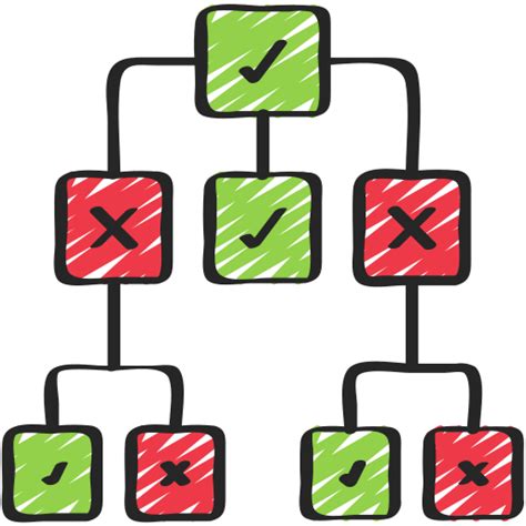 Decision Tree Juicy Fish Sketchy Icon